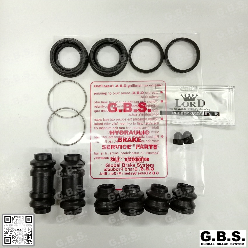 GBS Disc Brake Seal Kit For TOYOTA VIOS NCP42 (Rear) (Full Set ...
