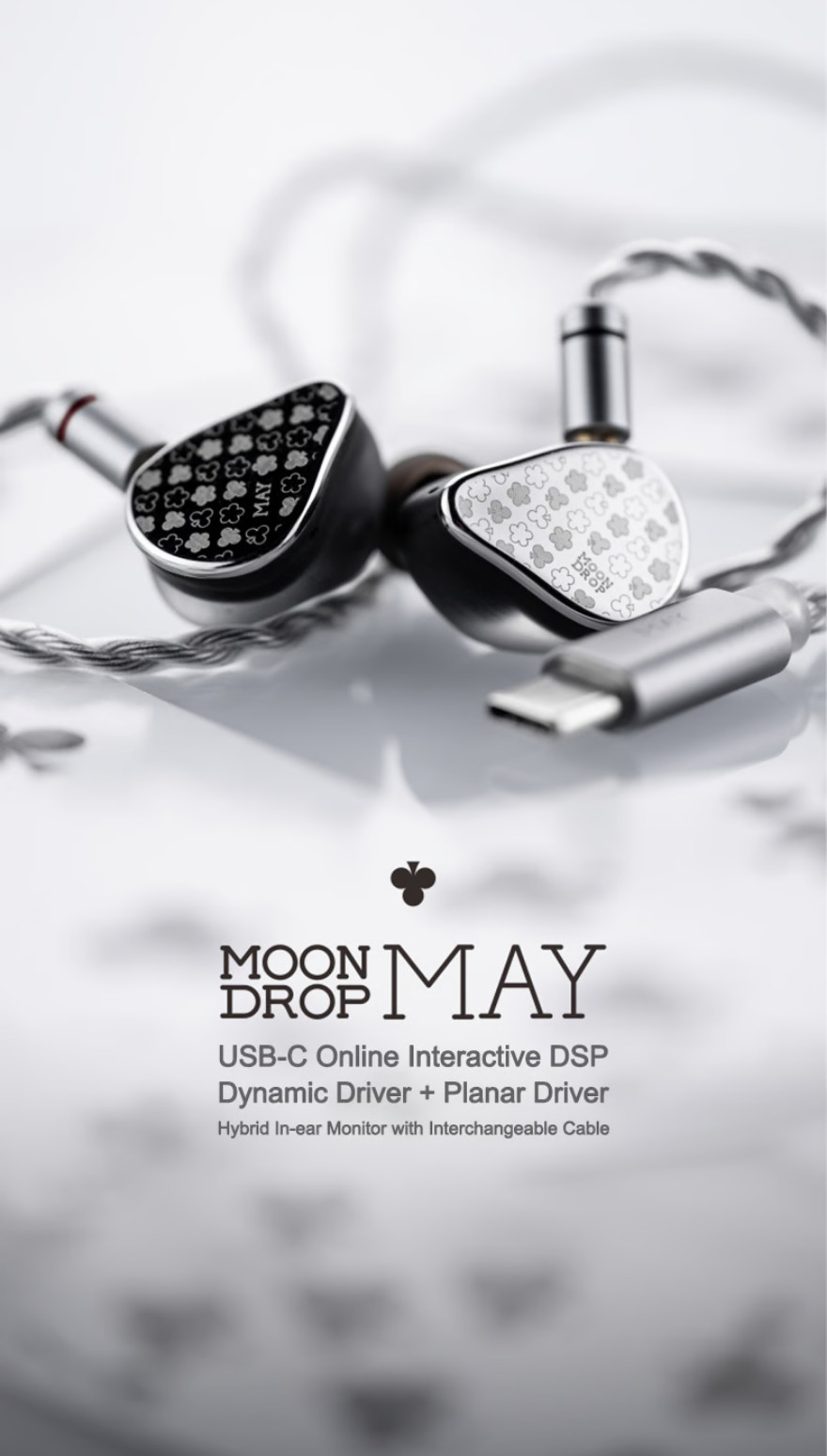 Moondrop May, In-Ear Monitors: DSP Fully Balanced DD+Planar Hybrid ...
