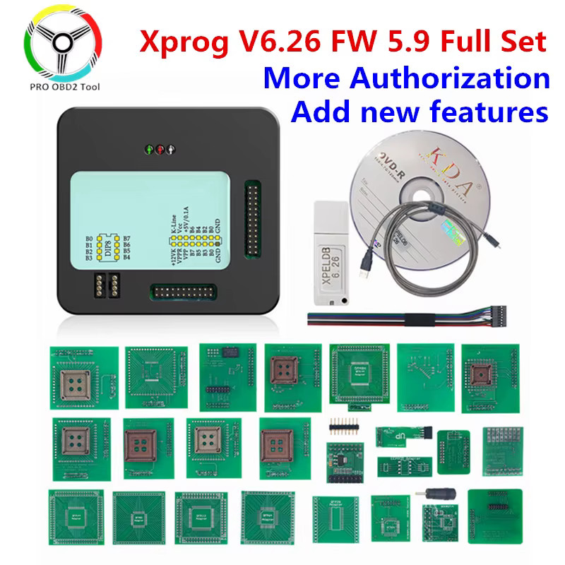 XPROG V6.50 V6.26 Add New Authorization with USB Dongle No Need ...