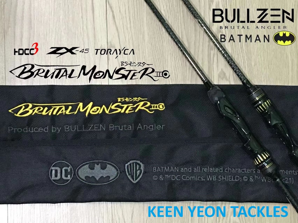 BULLZEN BATMAN DARK KNIGHT / DARK KNIGHT RETURN JIGGING ROD | Shopee ...