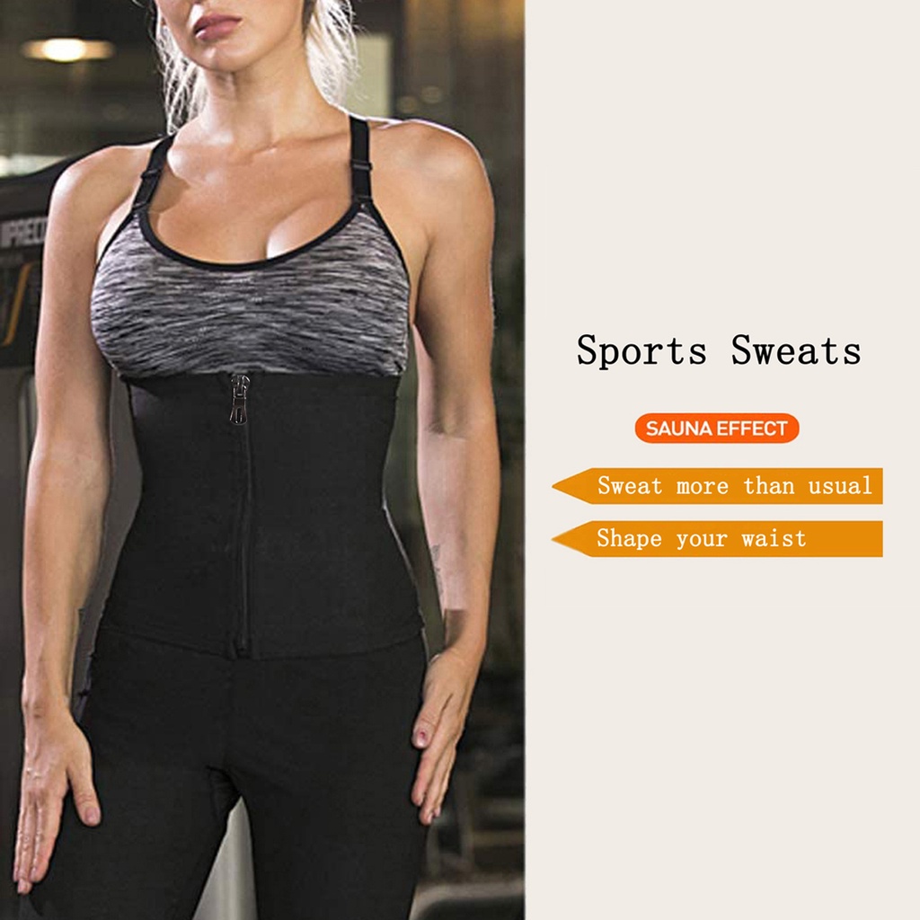 Waist Trainer for Women - Tummy Shaper Belt with Sauna Sweat Waist ...