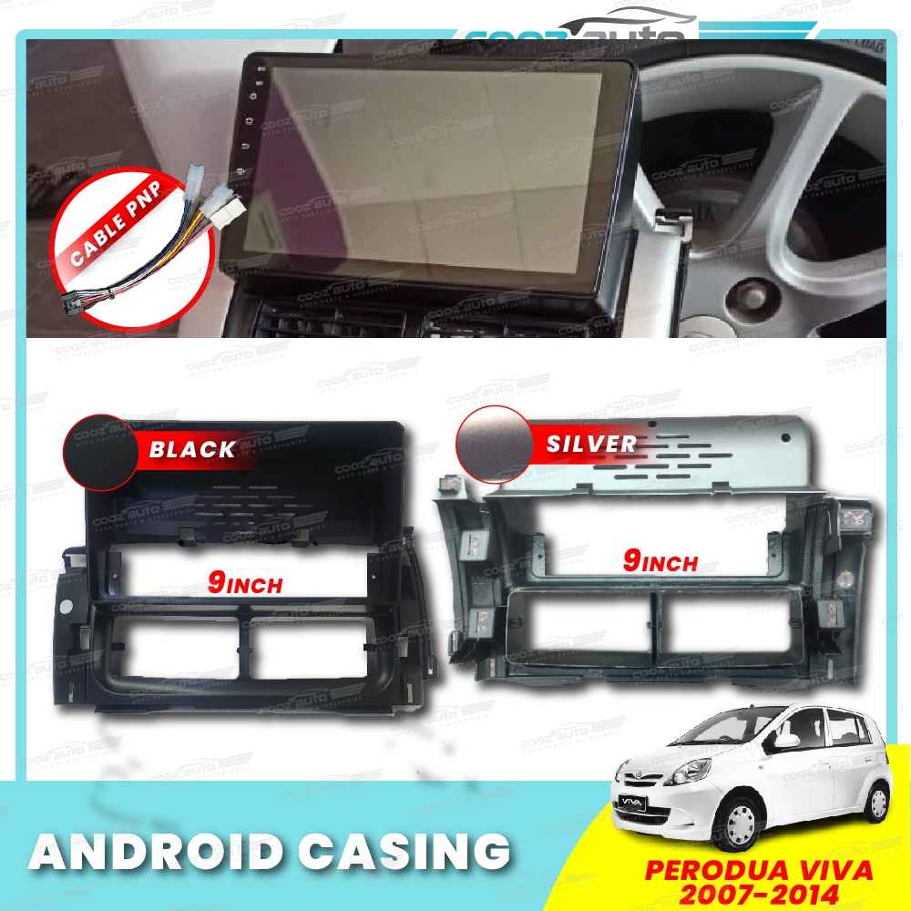Perodua Viva 2007 - 2014 Dashboard Audio Android Player Radio FM Casing ...