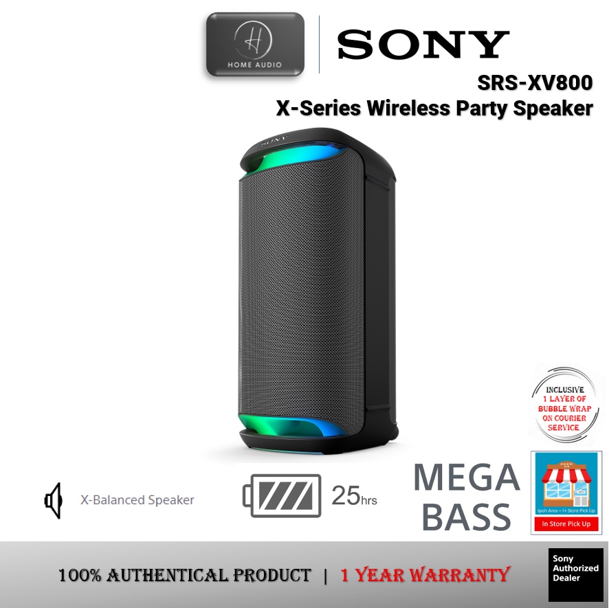 Sony XV800 X-Series Wireless Party Speaker SRS-XV800 | Shopee Malaysia