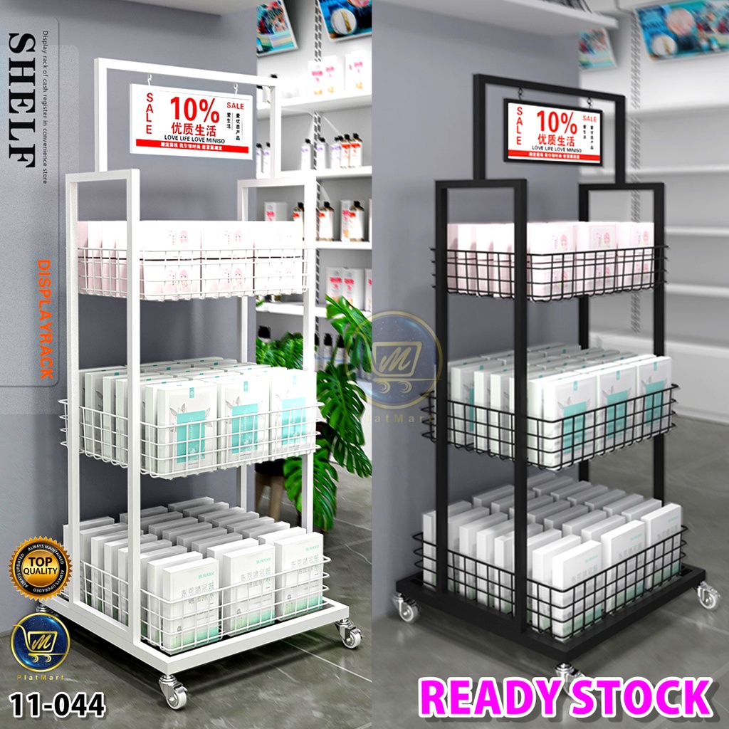 PlatMart - [READY STOCK] 3 Layer Multiporpose Moving Rack, 3 Layer ...