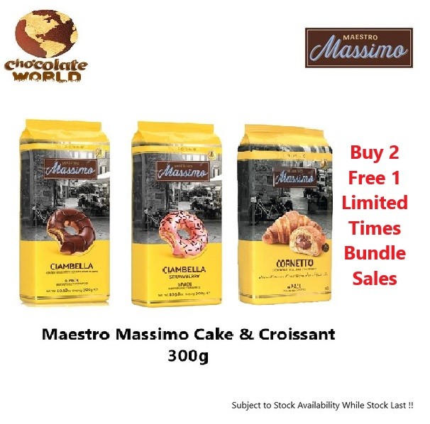 [Buy2Free1]Maestro Massimo Croissant & Cake 300g | Shopee Malaysia
