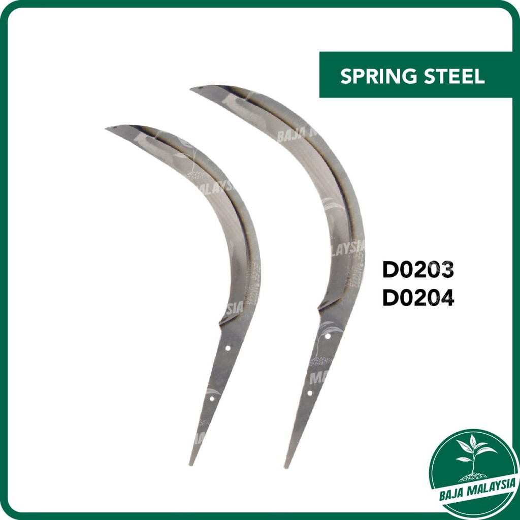 SAM LEE Large Coconut Sickle (Spring Steel) – Without Handle Sabit Kait ...