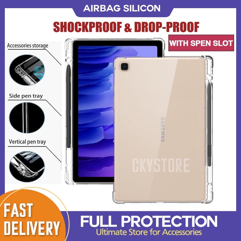 Samsung Galaxy TAB S9 / S9 PLUS / Tab S9 FE Transparent Antidrop TPU ...