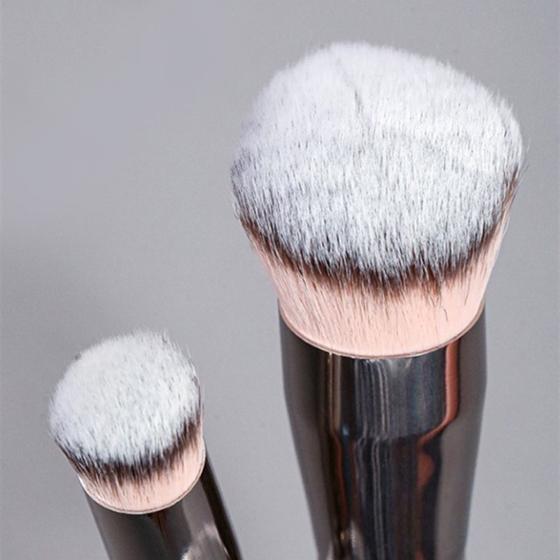 3Pcs/set Multi-Purpose Makeup Brush Round Flat Top Foundation Brushes ...