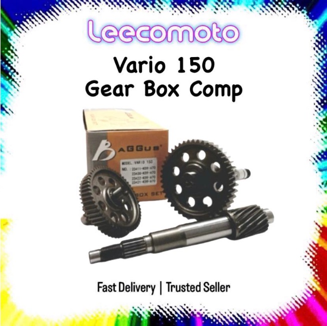 Honda Vario150 Vario 150 Engine Gear Box Assy Comp Engine Enjin Gear ...