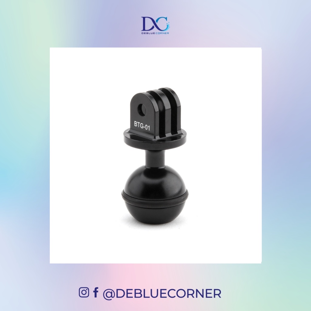 X-ADVENTURER Aluminum GoPro to 1″ Ball Arm (Scuba Diving Underwater ...