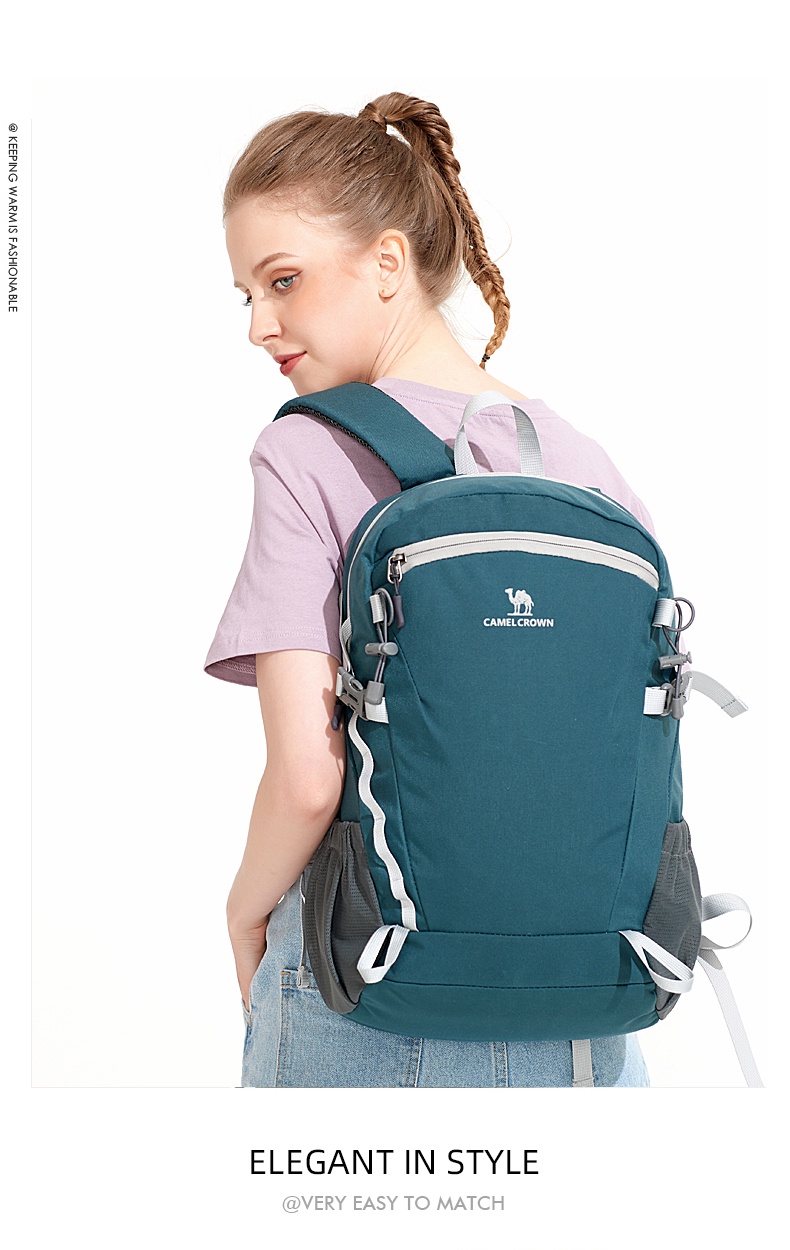 CAMEL CROWN Outdoor 18L Waterproof Backpack, Waterproof Travel Bag, Lightweight School Bag ...