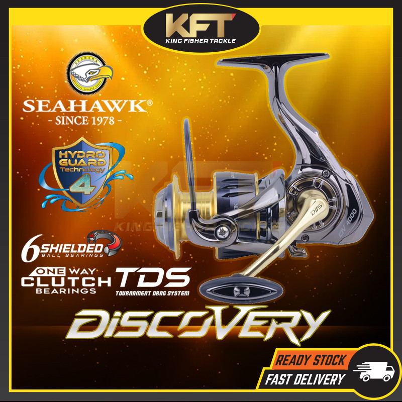 KFT Seahawk Discovery Spinning Fishing Reel Mesin Pancing Mancing SW ...
