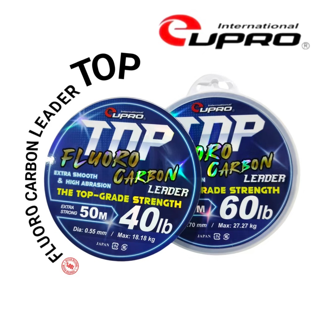 EUPRO TOP FLUOROCARBON LEADER (50m) | Shopee Malaysia
