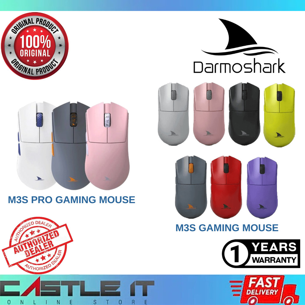 DARMOSHARK M3S PRO Dual Mode Superlight Gaming Mouse 65g 26000 DPI ...