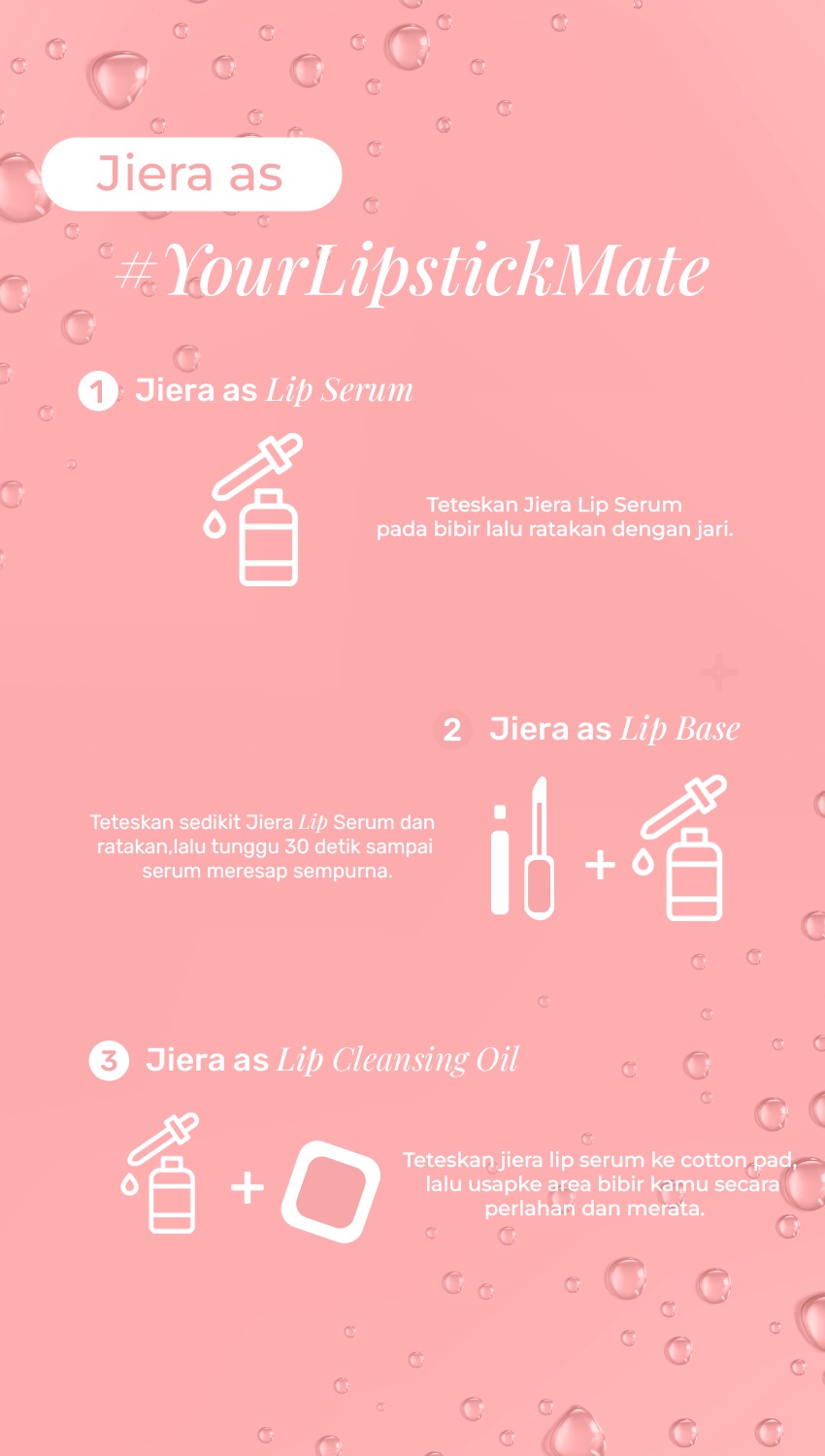 JIERA Natural Lip Serum 10ml | Shopee Malaysia