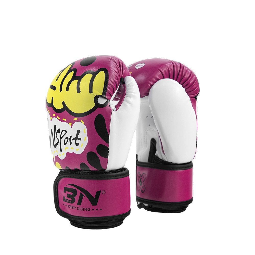 BN 6OZ Kids Child MMA Muay Thai Boxing Gloves Boy Girl Kickboxing Sanda ...