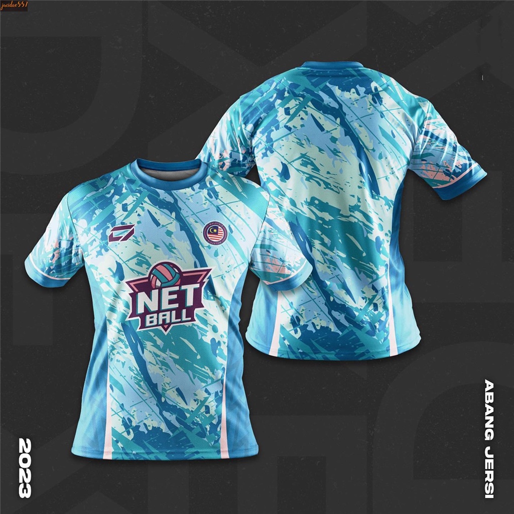 New ！Jersey Design baju lelaki - Netball Team Jersey - Malaysia Team T ...