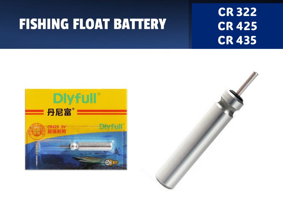 Battery CR322 CR425 CR435 for Hi Capacity Battery Fishing Float CR 322 425 435 3V Lithium ...