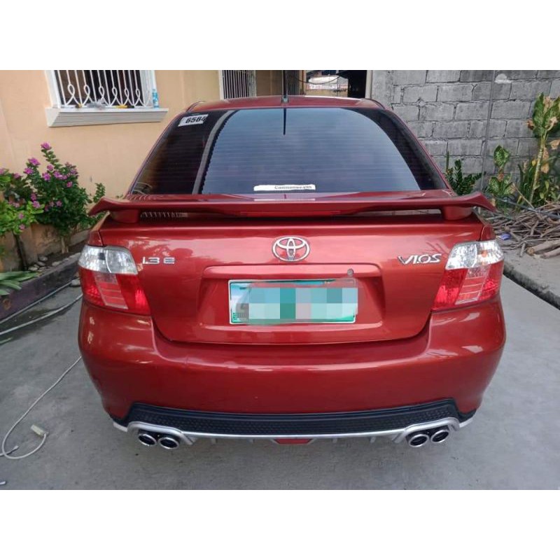 Toyota Vios Robin 2001 to 2007 Rear Bumper Diffuser Bodykits | Shopee ...