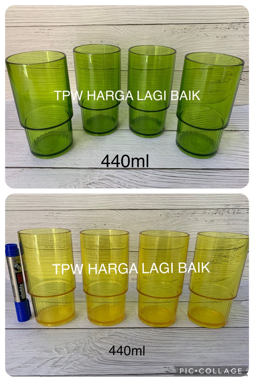 Tupperware Deluxe Tumbler Set 440ml (4pcs) | Shopee Malaysia