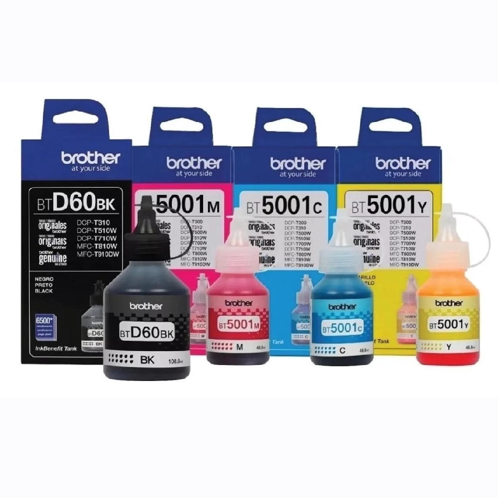 Brother Original BT D60BK BTD60BK + BT5000 Ink BTD60 For T310 T510W ...
