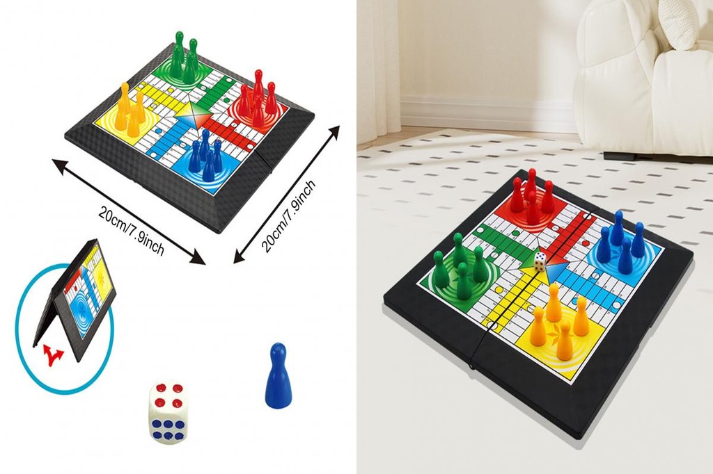 Bestus| Flying Chess Kit Toddlers Chess Game Interactive Flying Chess ...