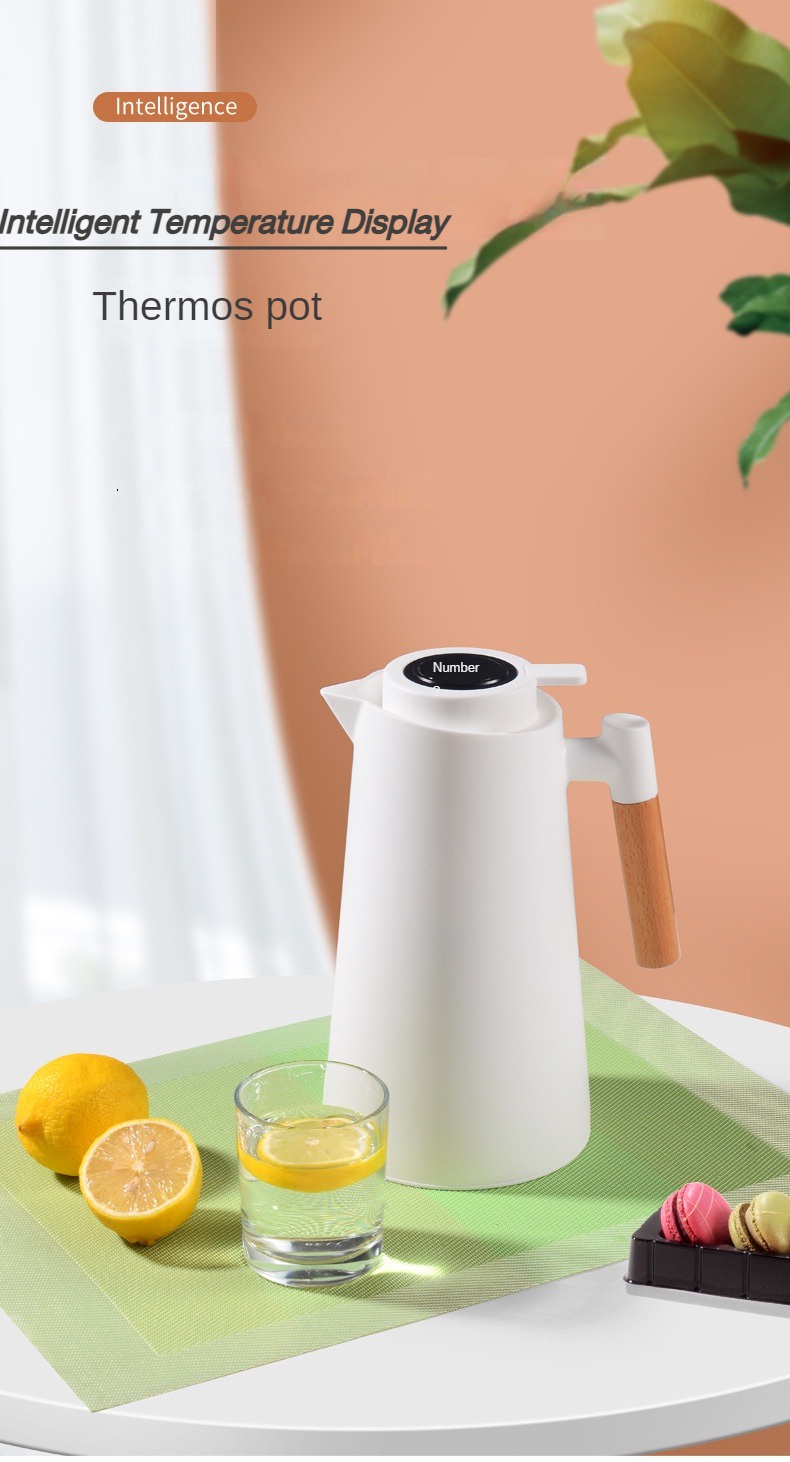 【Ready Stock】Intelligent Display Thermal Kettle, Thermal Insulation ...