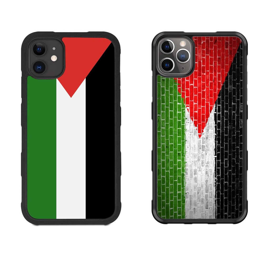 Flag of Palestine Palestinian Hyper Shock Protective Rubber TPU Phone ...