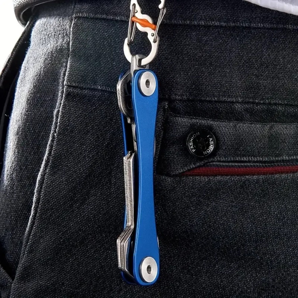 Smart Key Chain Metal Alloy Key Compact Key Holder Compact Clip Key ...