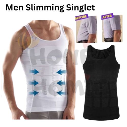 Men Singet Slimming Singlet Body Shape Wear Men Slimming Vest Singlet ...