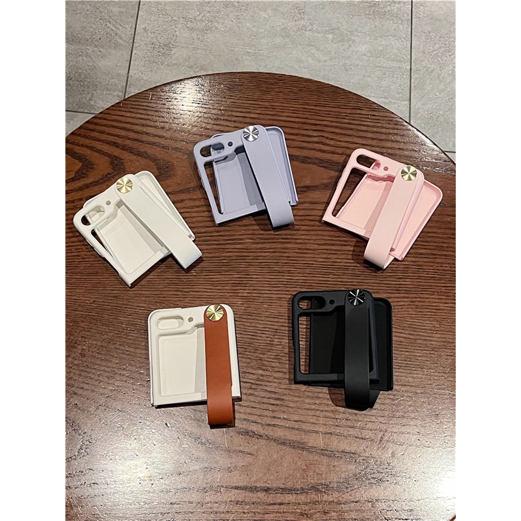 Korean Luxury Simple Commercial Affairs Plain Skin Strap Solid Color ...