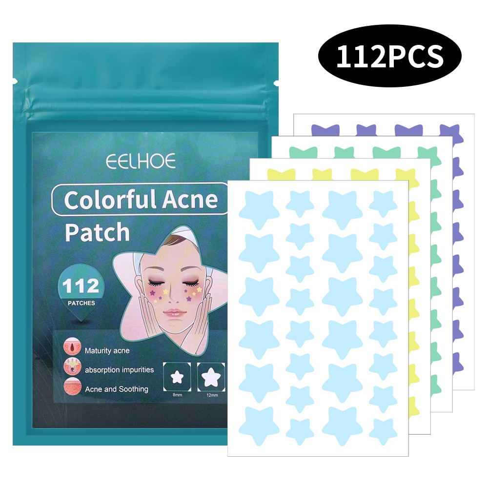 Acne Pimple Patch Stickers Waterproof Acne Treatment Pimple Remover ...