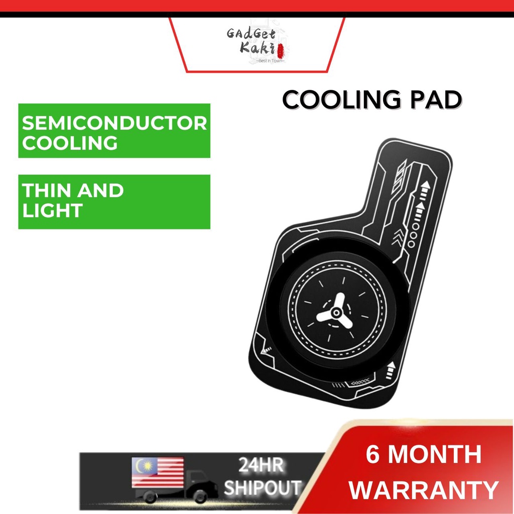 PLEXTONE Mobile Phone Cooler Pad Semiconductor Heat Sink Cooling Fan ...