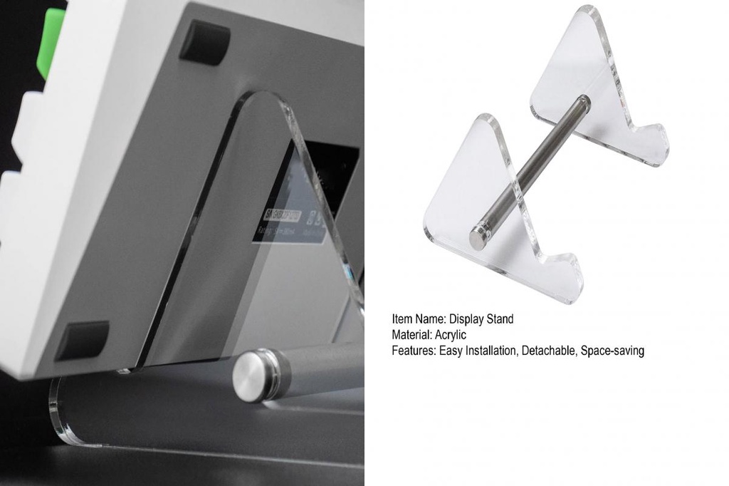 /LO/ Stainless Steel Keyboard Stand Keyboard Display Stand Acrylic ...