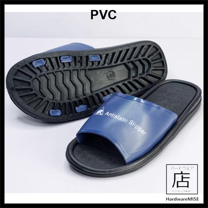 ESD Slipper Anti Static Slippers For ESD Clean Room Black Blue Chappals ...