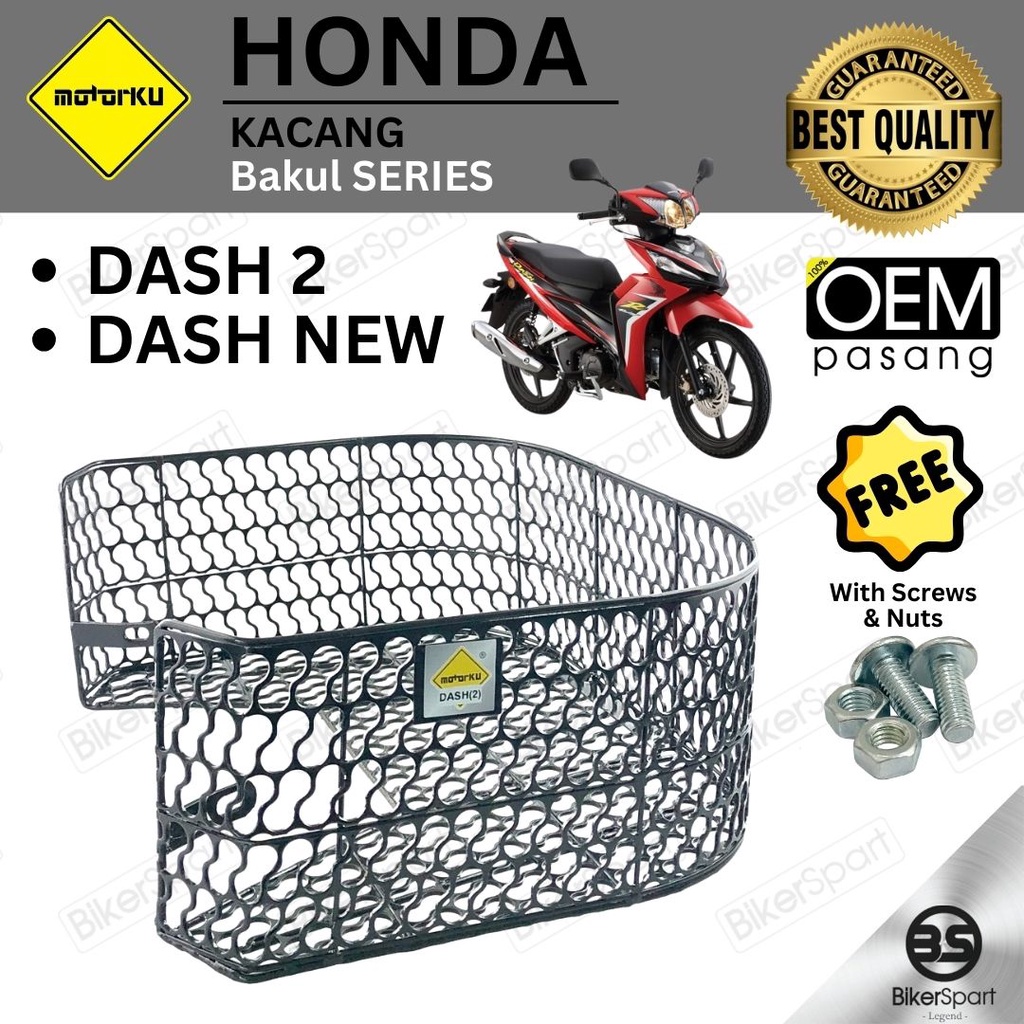 DASH 2 BAKUL 88 KACANG (BESI TEBAL) BAKUL RAGA Honda Dash 2 Dash New BASKETS MOTOR ACCESSORIES ...