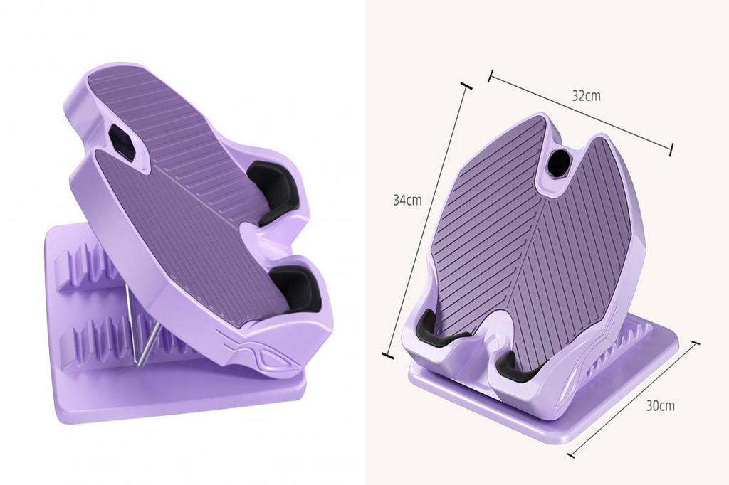 (gashadream) Anti-slip Rubber Pedal Stretcher Adjustable Foot Stretcher ...