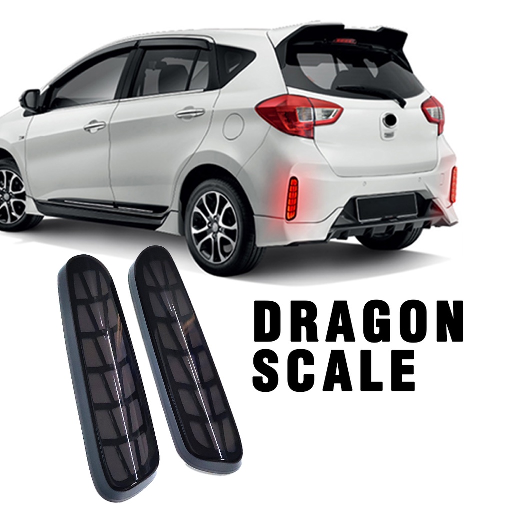 New Perodua Myvi GEN3 G3 2018-2022 Facelift LED Rear Bumper Reflector ...