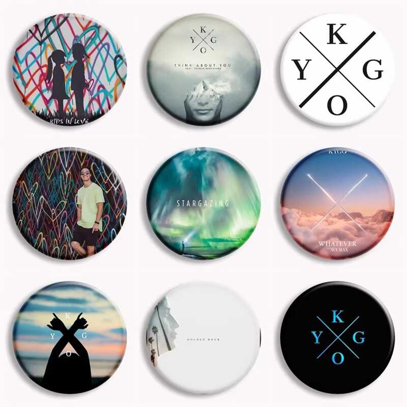 Hot Singer KYGO World Tour The Album Cover Button Pin kids Love in ...