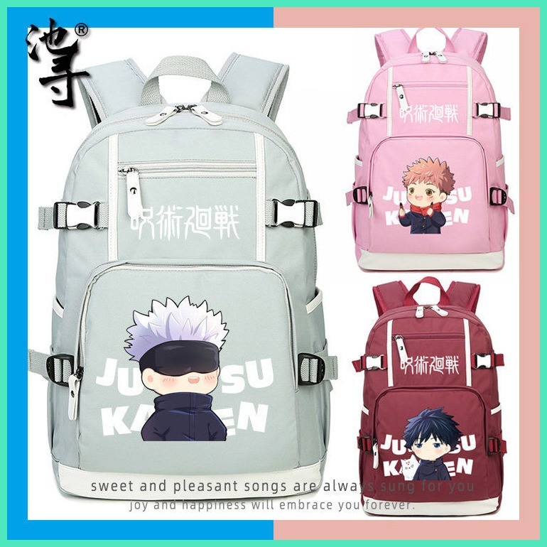 New Style Schoolbag Jujutsu Kaisen Geto Suguru Satoru Gojo Zenin Maki ...