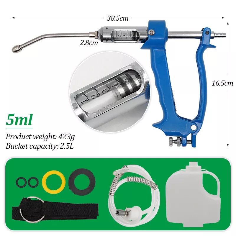 5ml 10ml 20ml 30ml Backpack Cow Pig Goat Animal Drench Feeder Drencher ...