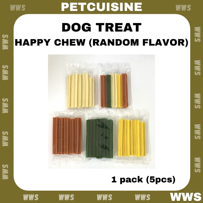 PetCuisine Happy Chew # Dog Dental Treat # Milk / Cheese / Lamb ...