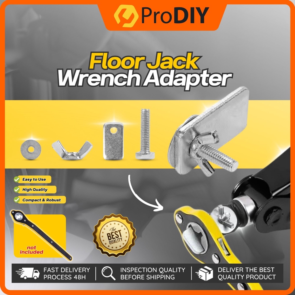 Floor Jack Wrench Cross Ratchet Adapter Car Vehicle Wheel Tyre Lifter ...