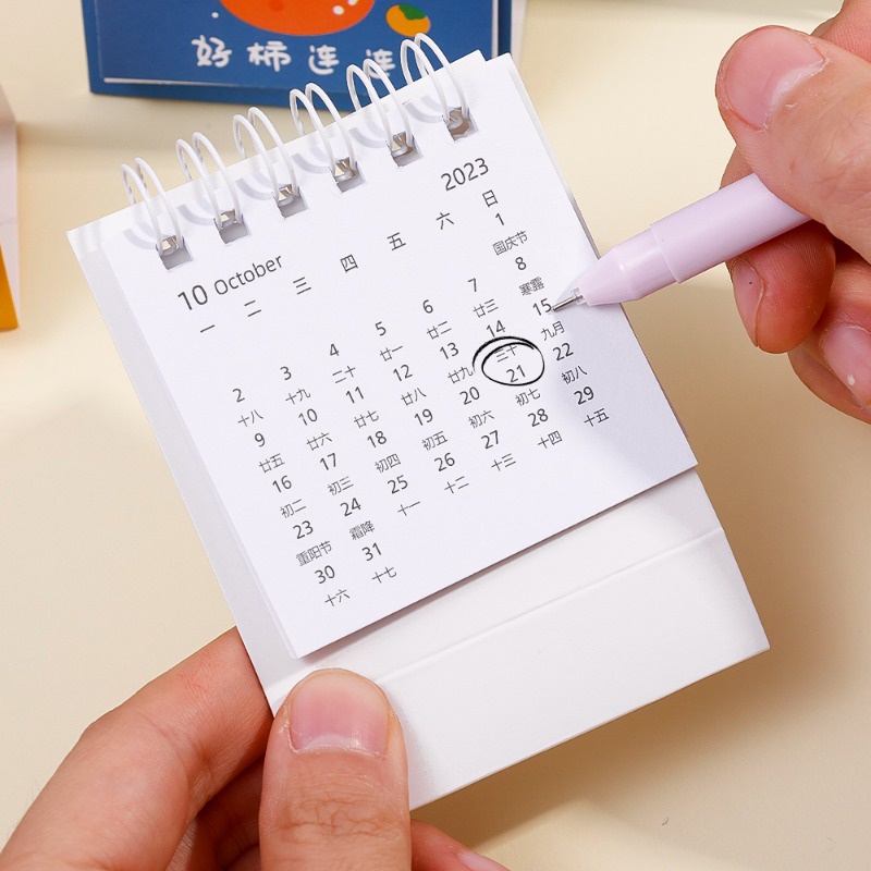 [ Featured ] Portable Memo Booklet / 2024 Check-in Calendar / Creative ...