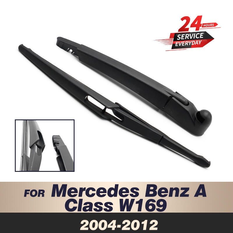 Wiper 12" Rear Wiper Blade & Arm Set Kit For Mercedes Benz A150 A160 ...