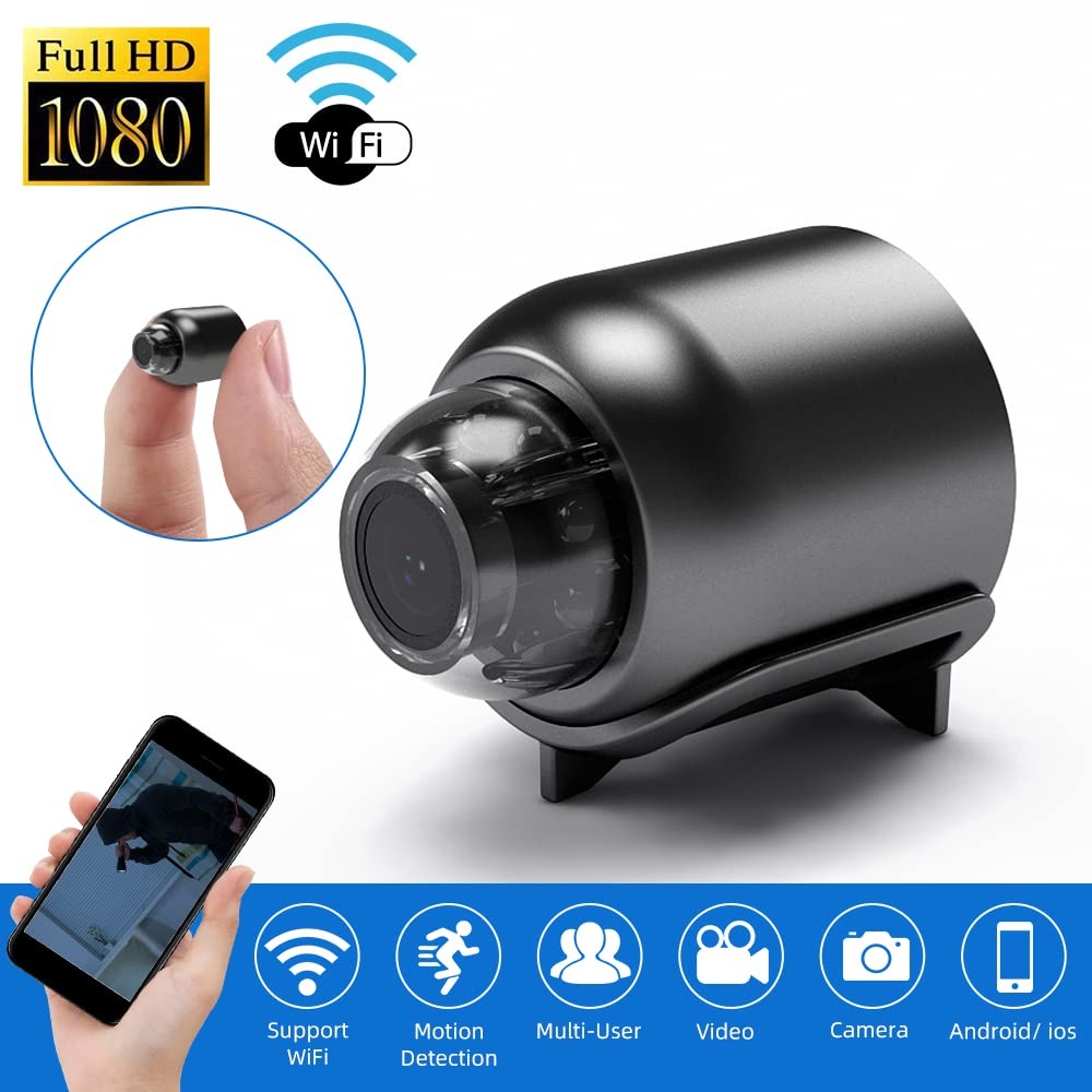 Wireless Surveillance IP Camera Mini WiFi Spy 1080P HD Home Night ...