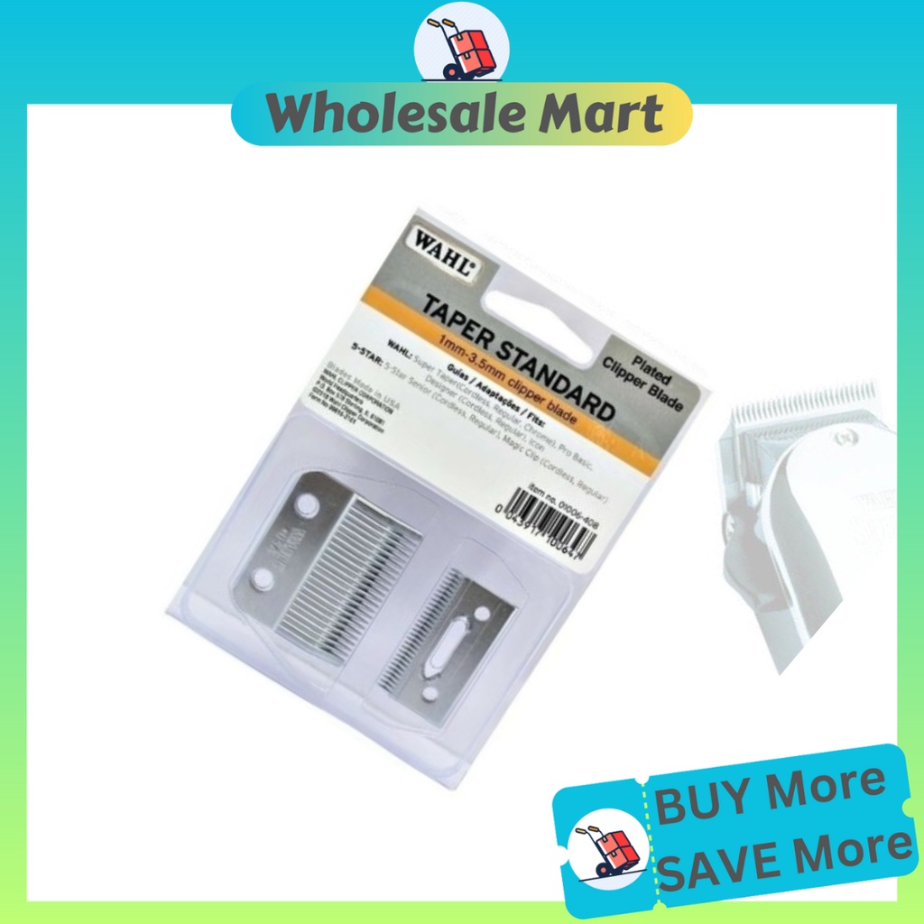 ( 100% ORIGINAL ) WAHL SUPER TAPER CLIPPER REPLACEMENT BLADE 8466 / ...
