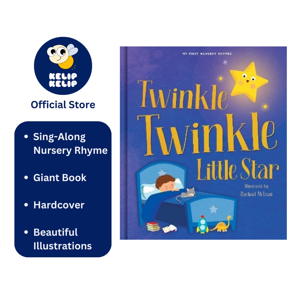 Twinkle Twinkle Little Star Giant Book For Kids To Sing Along Classic ...