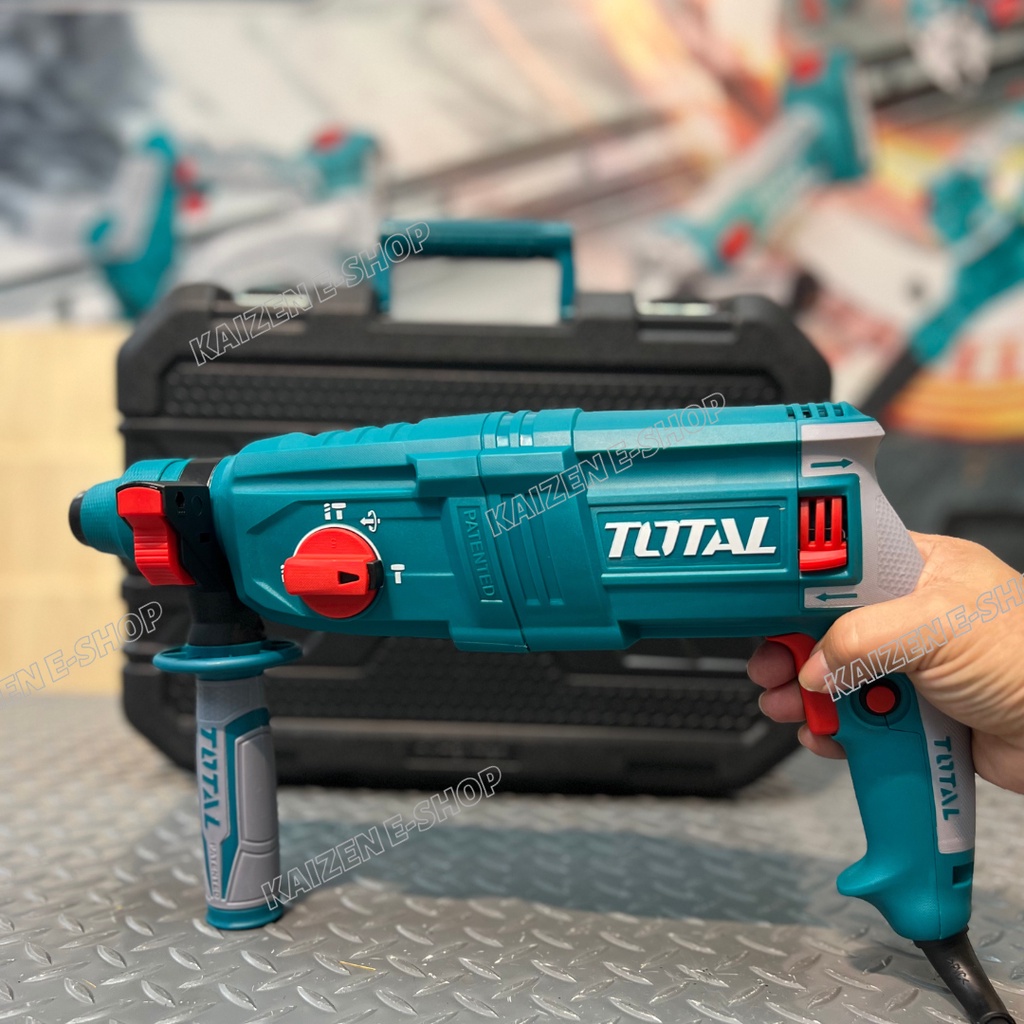 TOTAL TH306236-8 (650W) / TH308268-8 (800W) 3 IN 1 Rotary Hammer ...