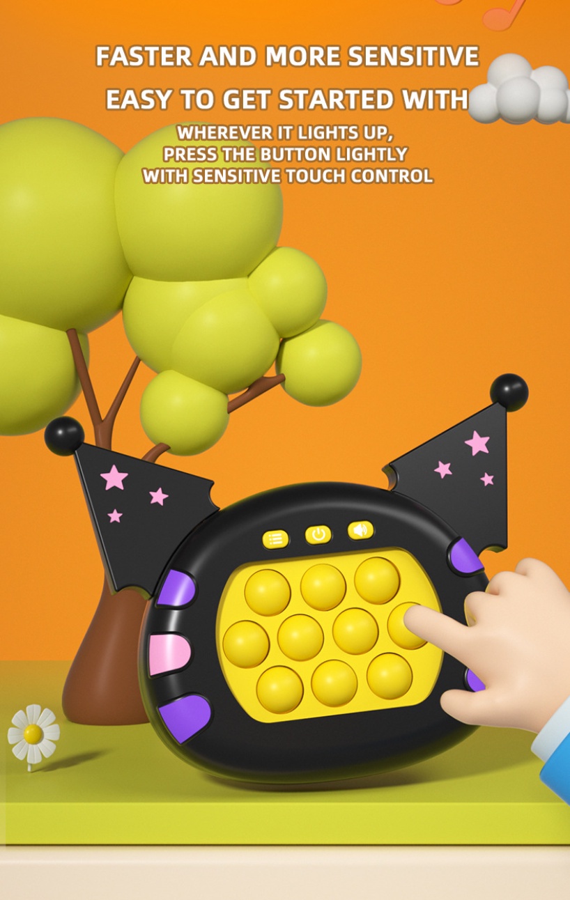 Latest 200 Levels Kuromi Quick Push Game Cinnamoroll Pochacco Pop It ...